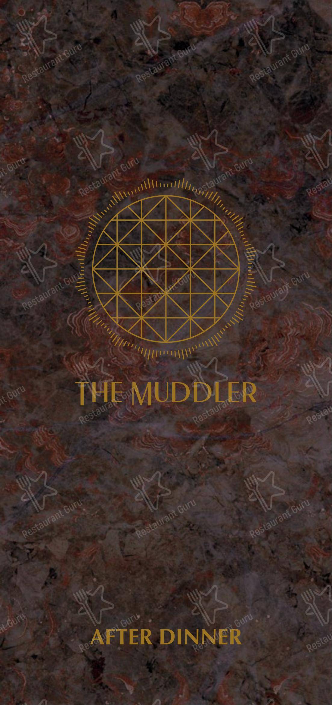Menu at The Muddler restaurant, Newcastle upon Tyne