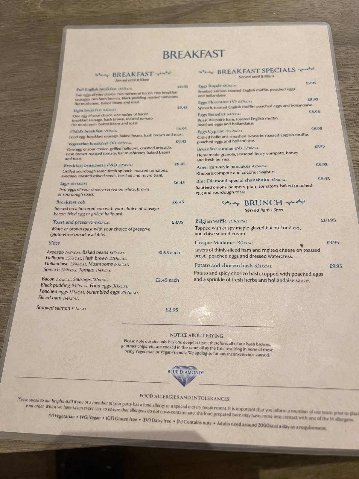 Menu at The Noshery Co. Café & Restaurant, Spalding