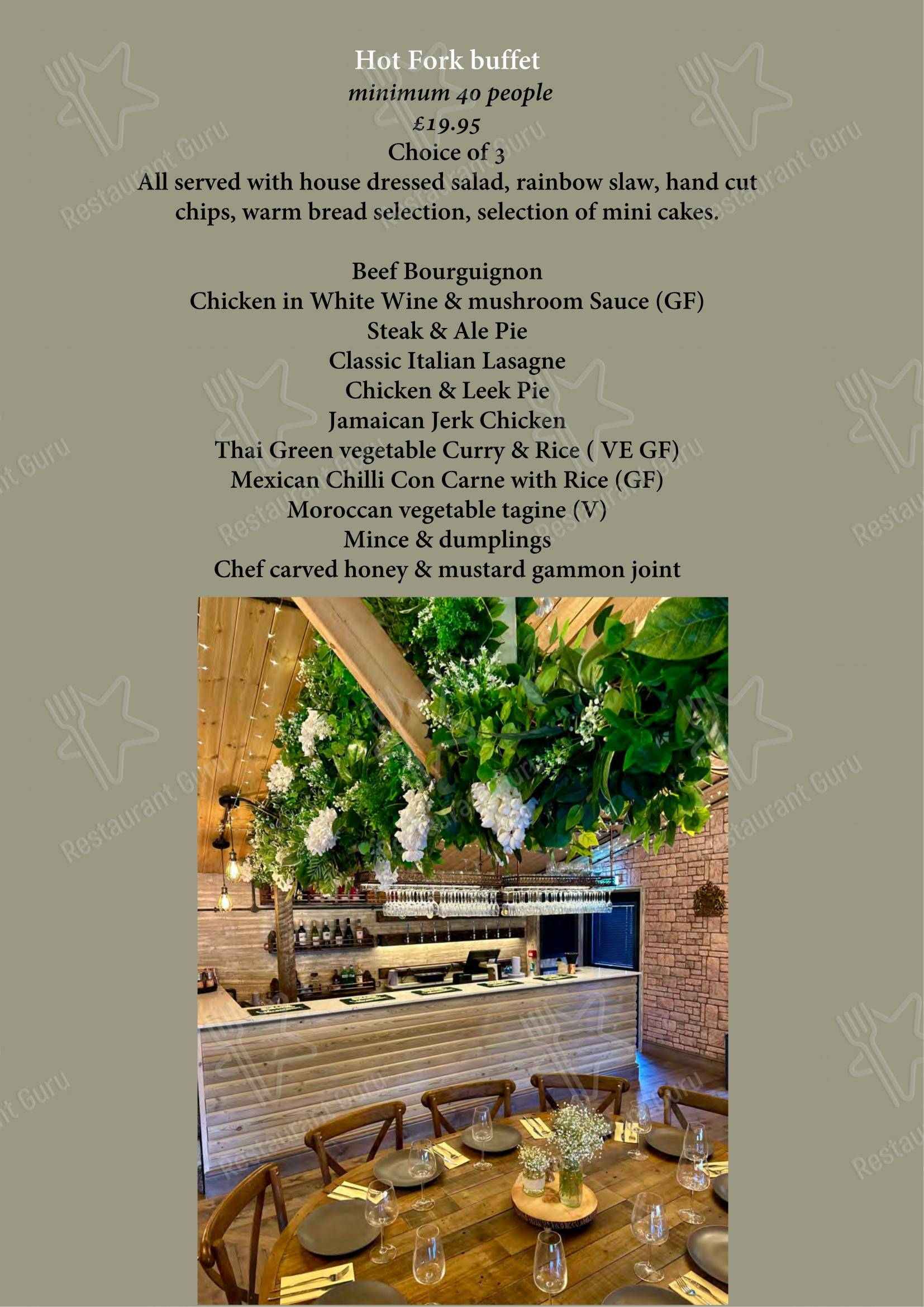 Menu at The Raby Arms - Village Pub and Kitchen, Hartlepool, Front St
