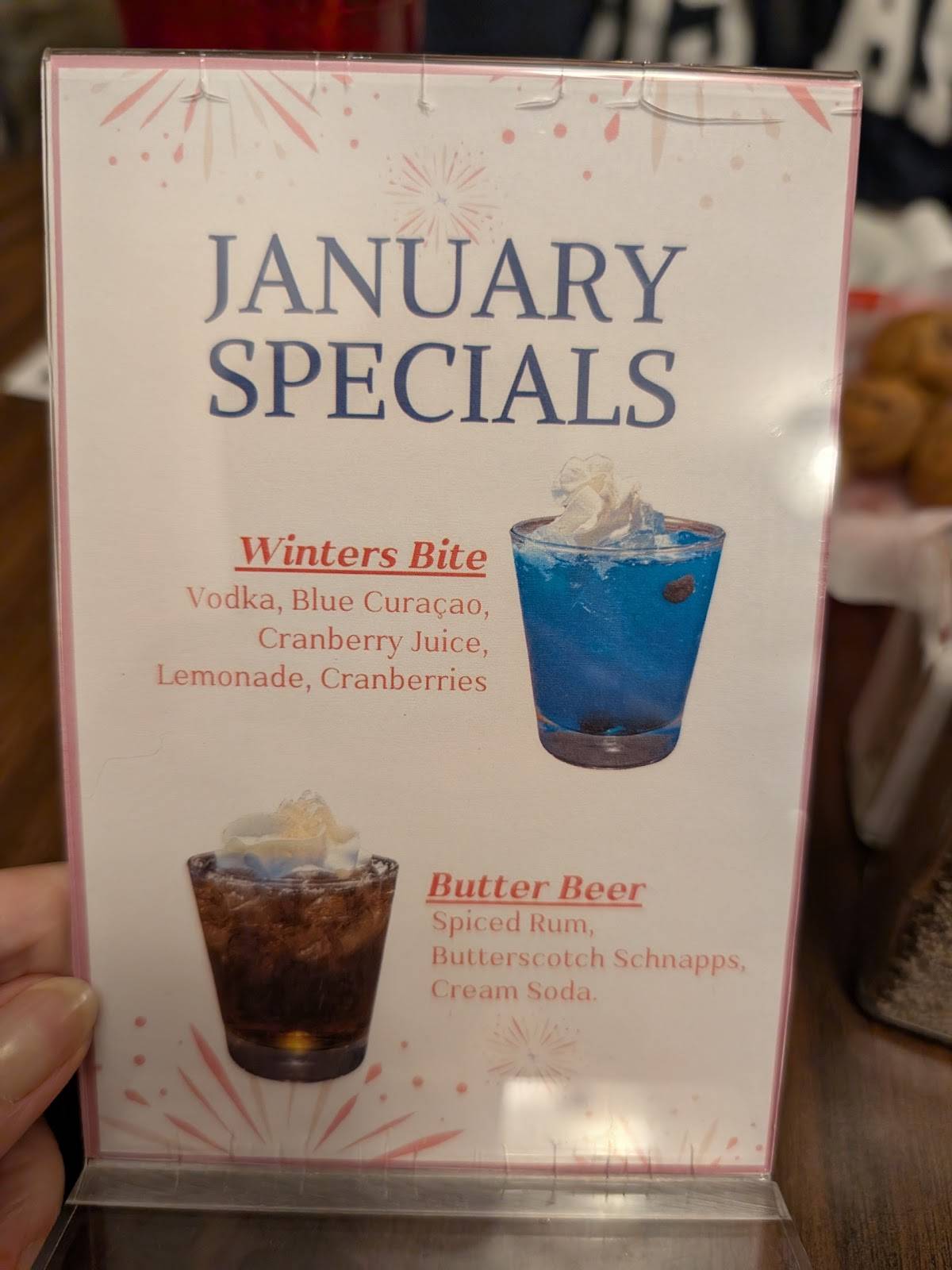 Menu at The Rosebud Bistro pizzeria, Johnstown