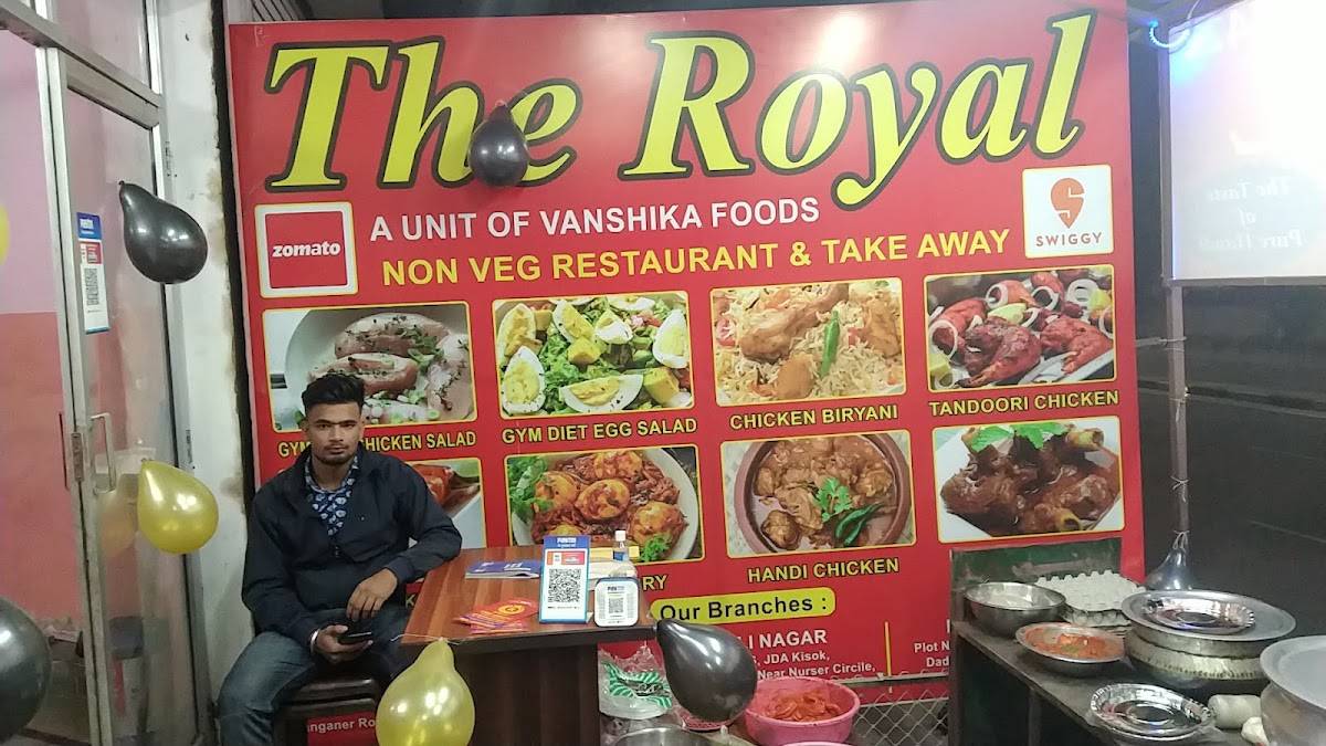 Menu at The Royal, Jaipur, 5