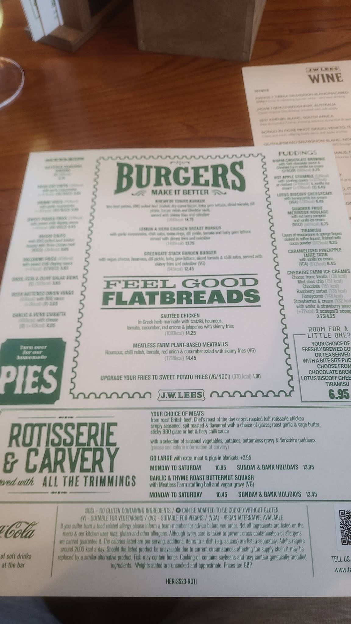 Menu at The Sheldon Arms pub & bar, Ashton-under-Lyne
