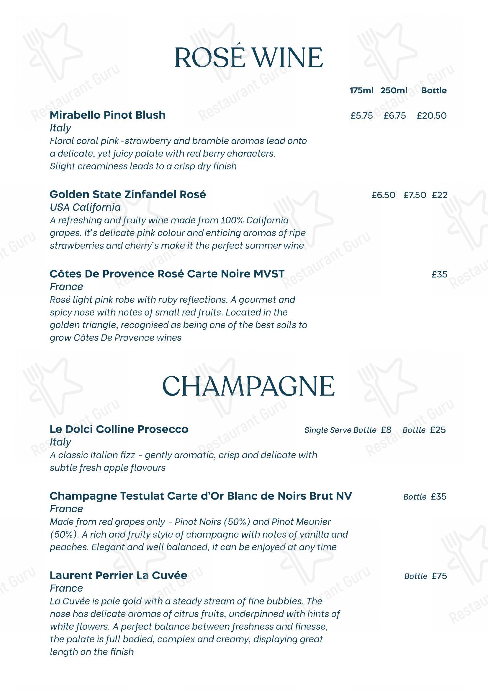 Menu at The Ship at Lathom pub & bar, Ormskirk