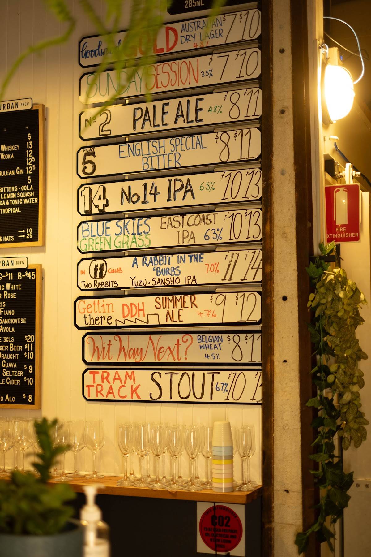 Menu at The Suburban Brew - Goodwood Taproom pub & bar, Goodwood
