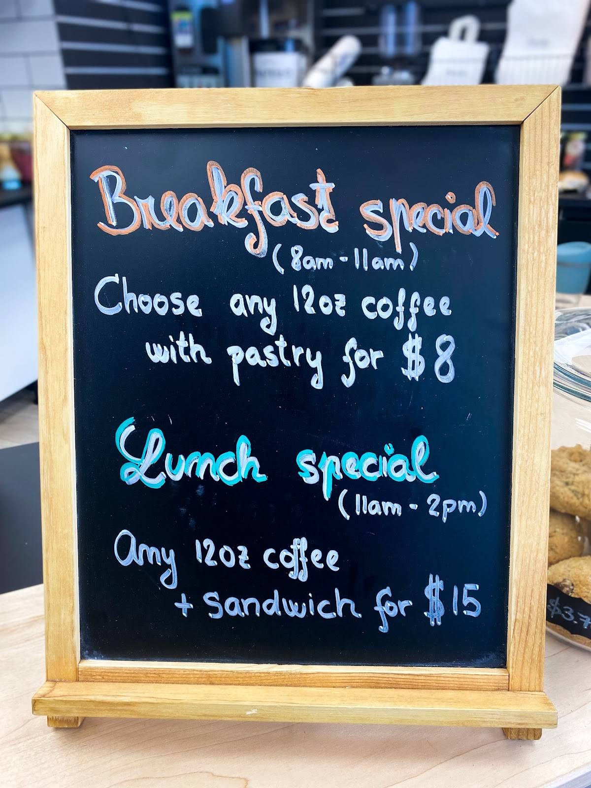 Menu at The Uprising Bake Shop + Espresso Bar, Banff