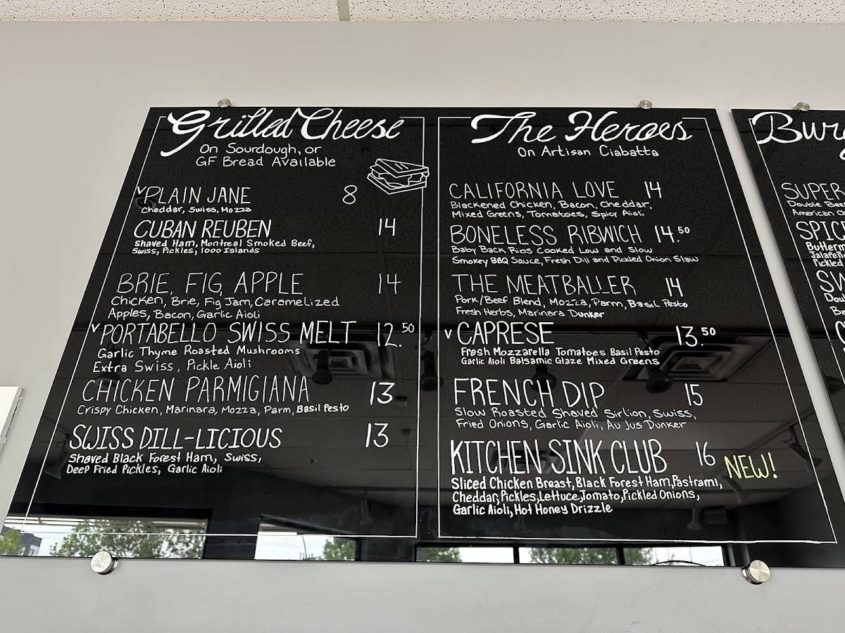 Menu at The Wall of Fame Sandwich Shop - Downtown Location restaurant ...