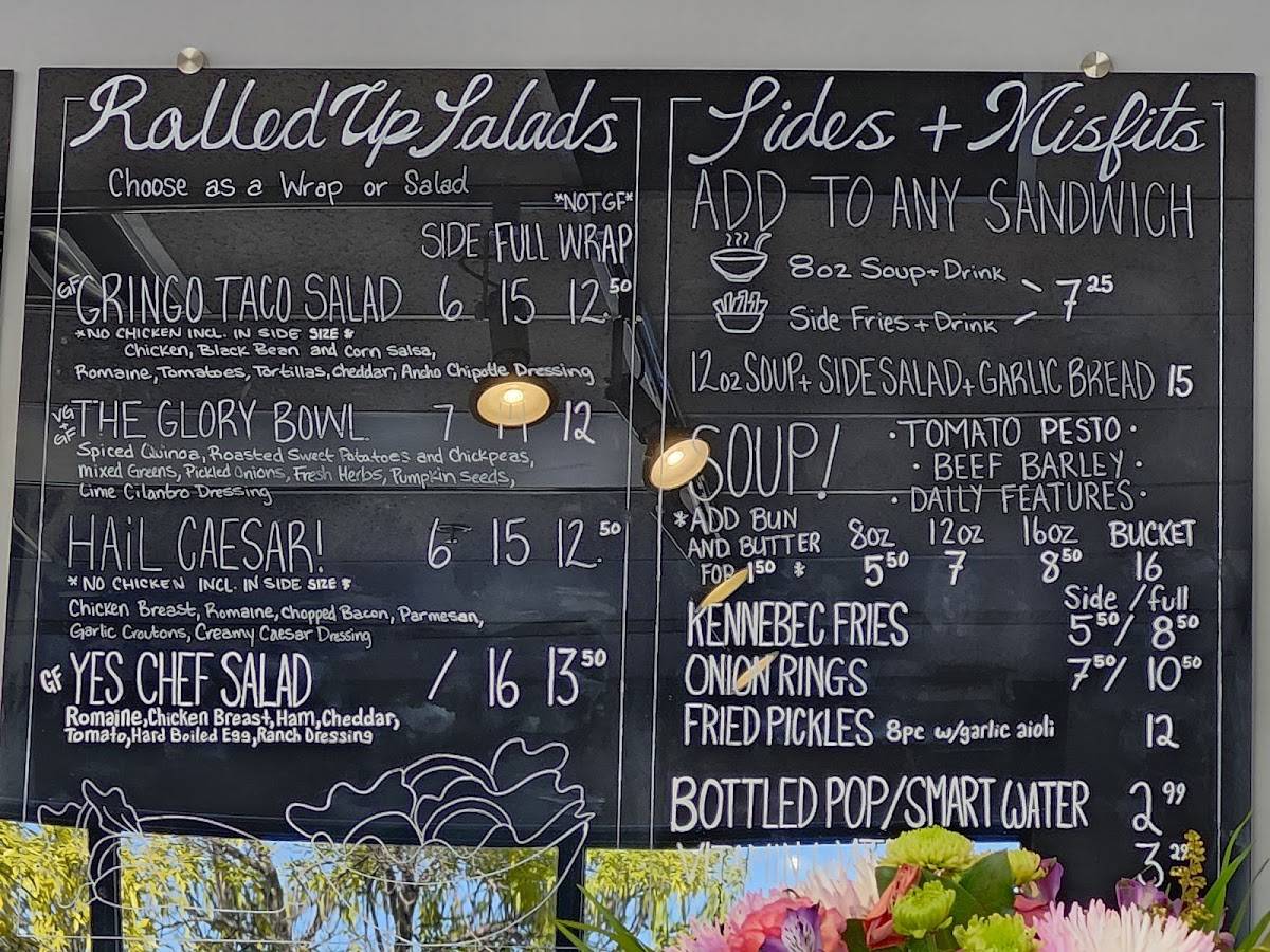 Menu at The Wall of Fame Sandwich Shop - Downtown Location restaurant ...
