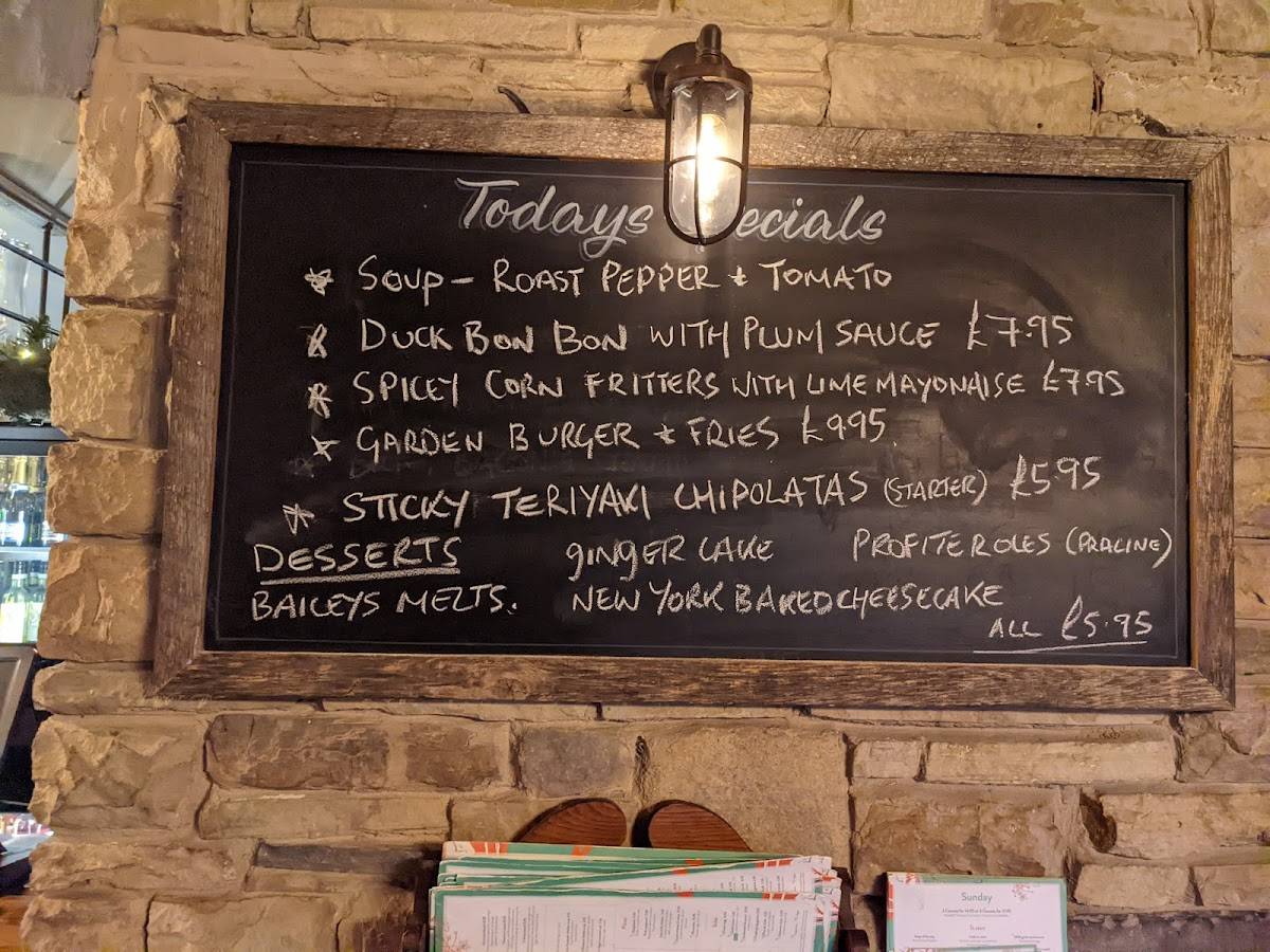 Menu at The Walton Arms, Altham pub & bar, Accrington, Burnley Rd