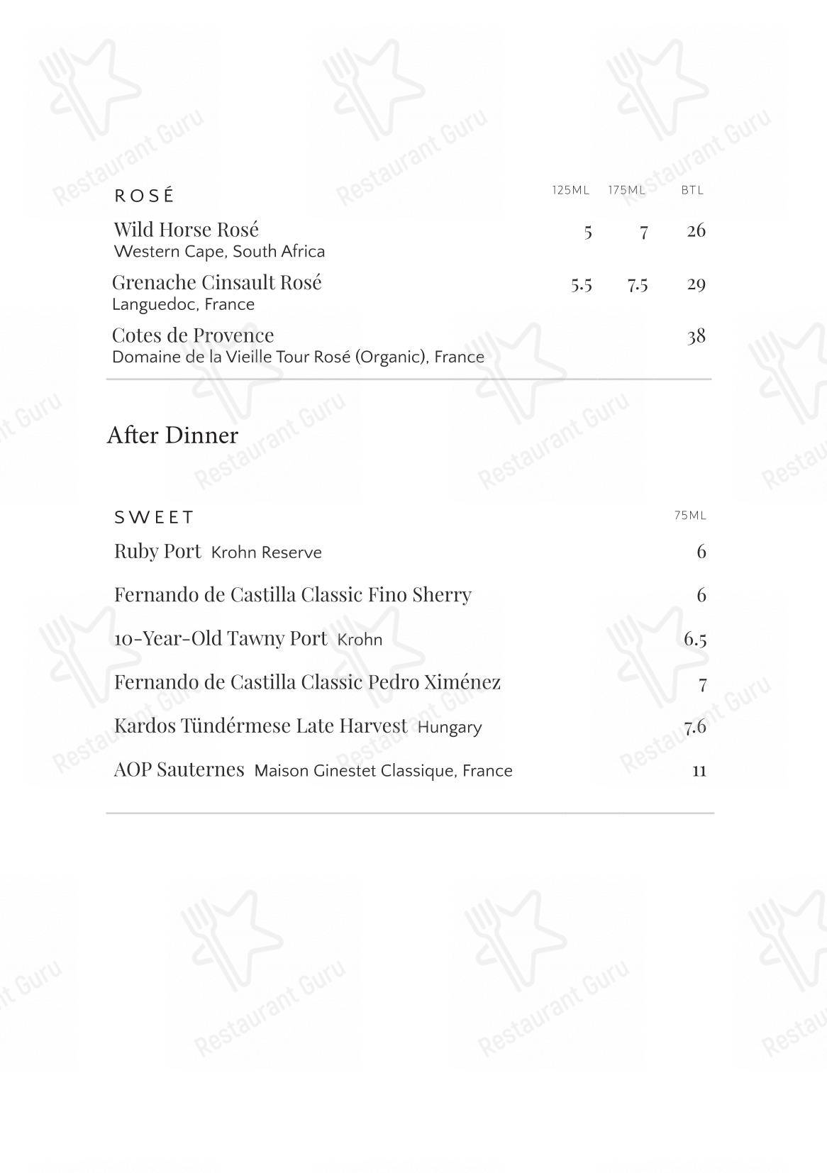 Menu at The White Horse in Churton pub & bar, Holt, Chester Rd