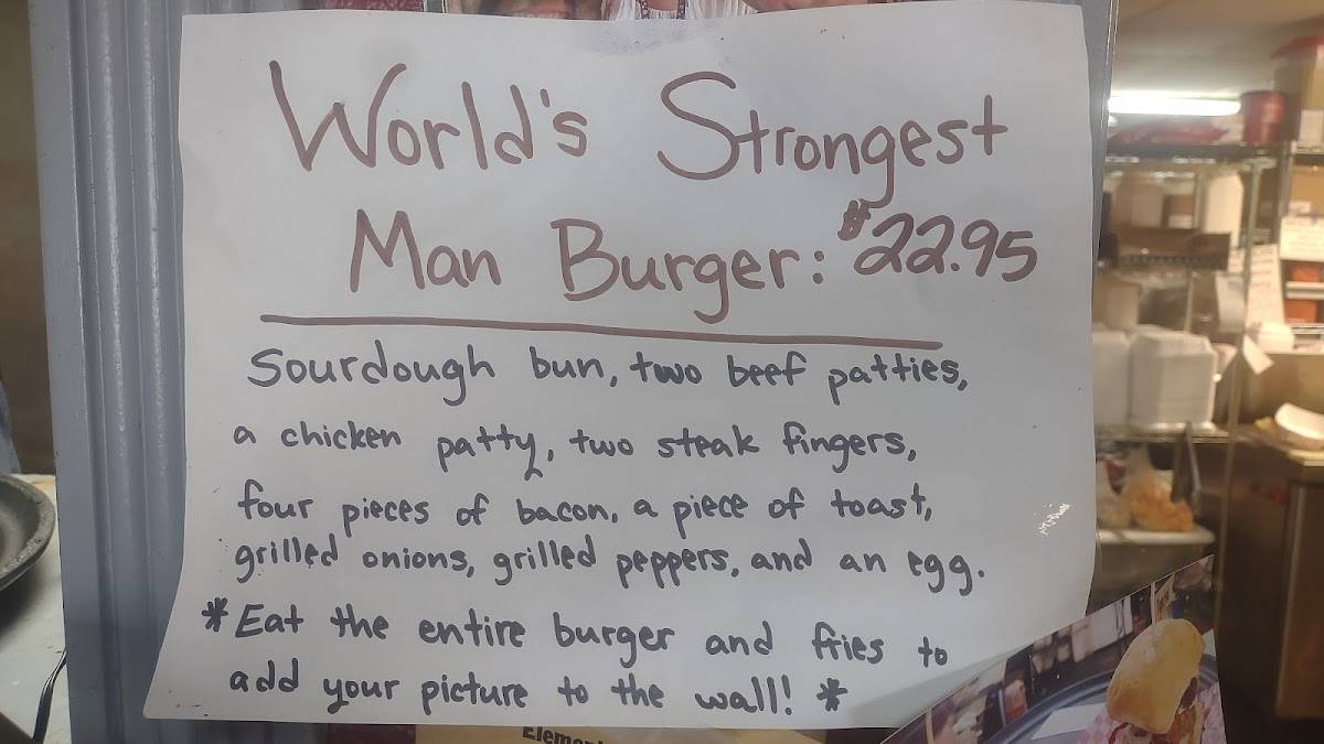 Menu at Tiger Hut restaurant, Silsbee, NE Corner of FM