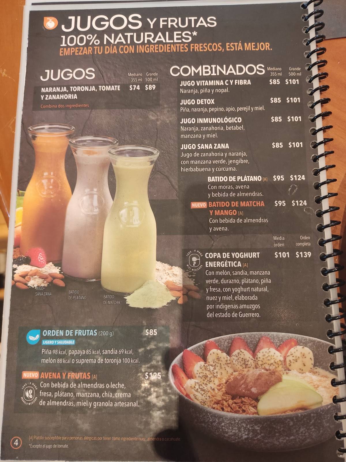 Carta del restaurante Toks Pachuca Centro, Pachuca del Soto, Av Benito ...