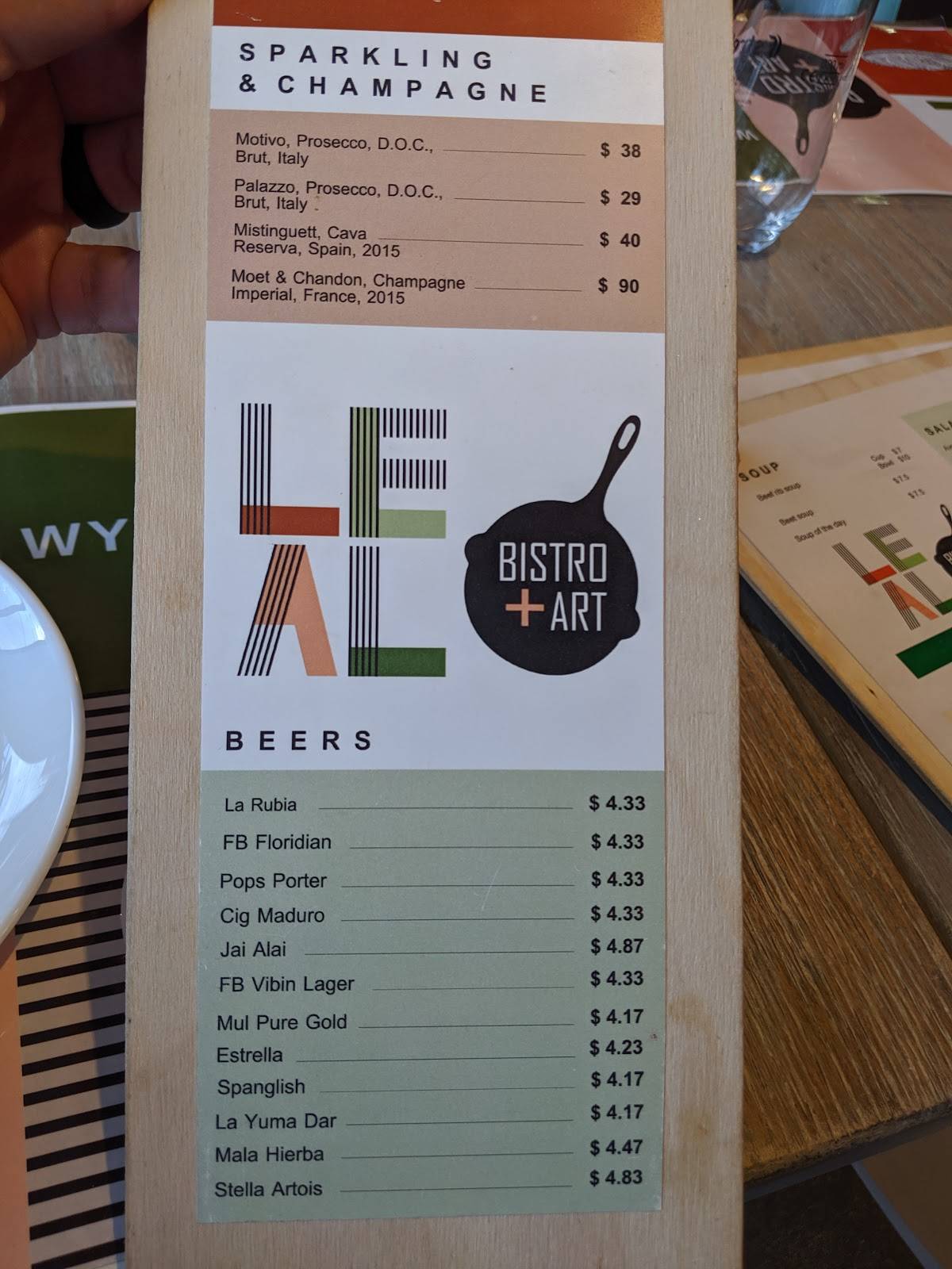 Menu at Totem - Restaurant, Miami