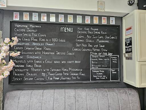 Menu at Townsend House Tapas Restaurant Birr, Birr