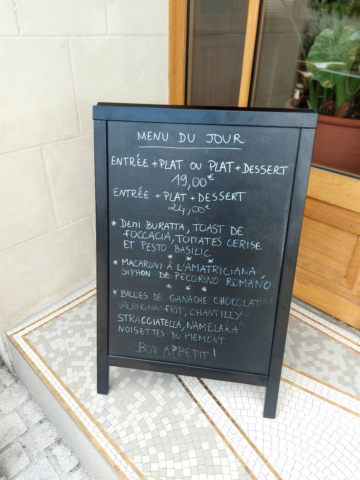 Menu au Trattoria Ida La Roche Sur Yon restaurant, La Roche-sur-Yon