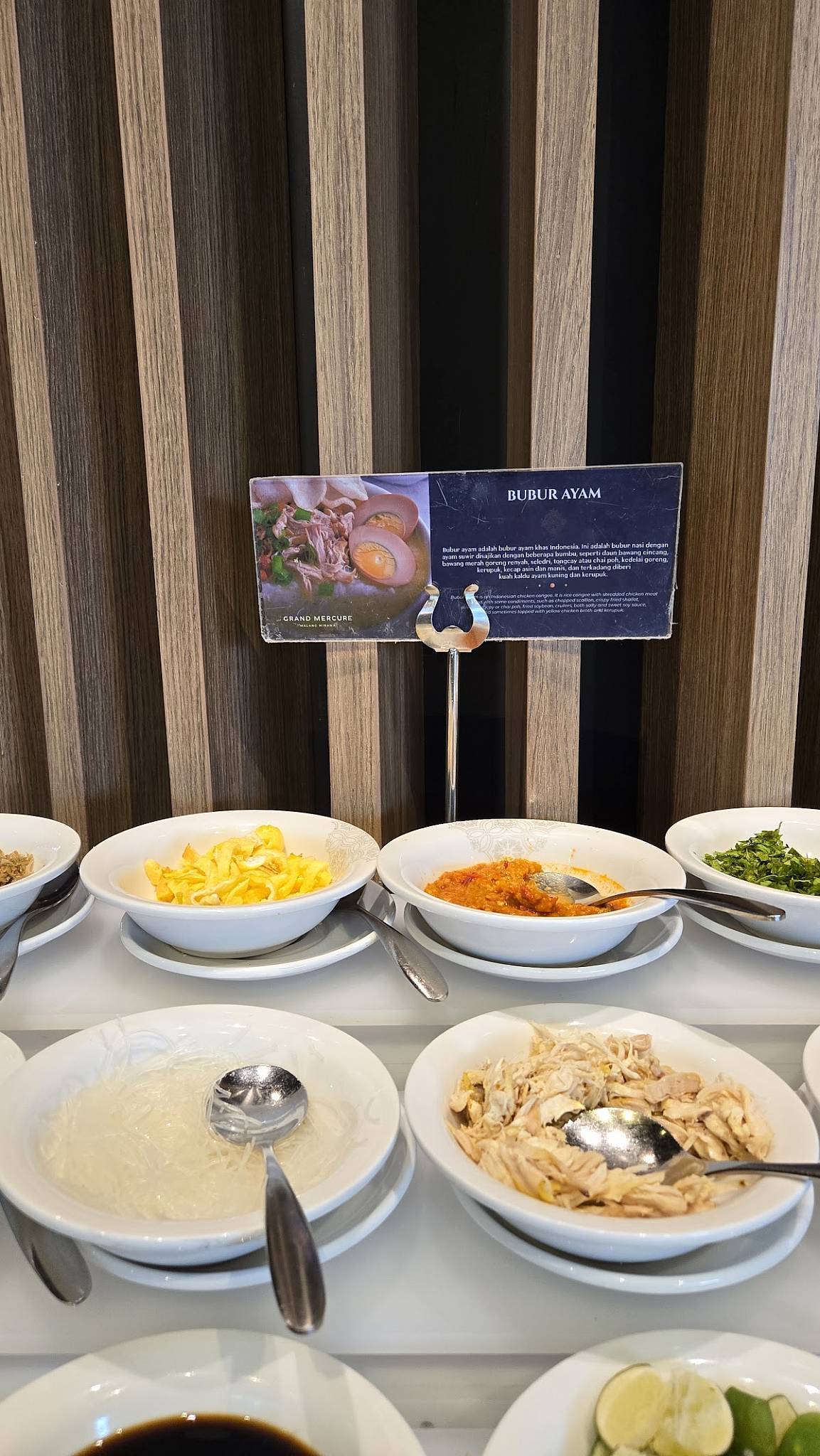 Menu at Trimurti Resto restaurant, Malang
