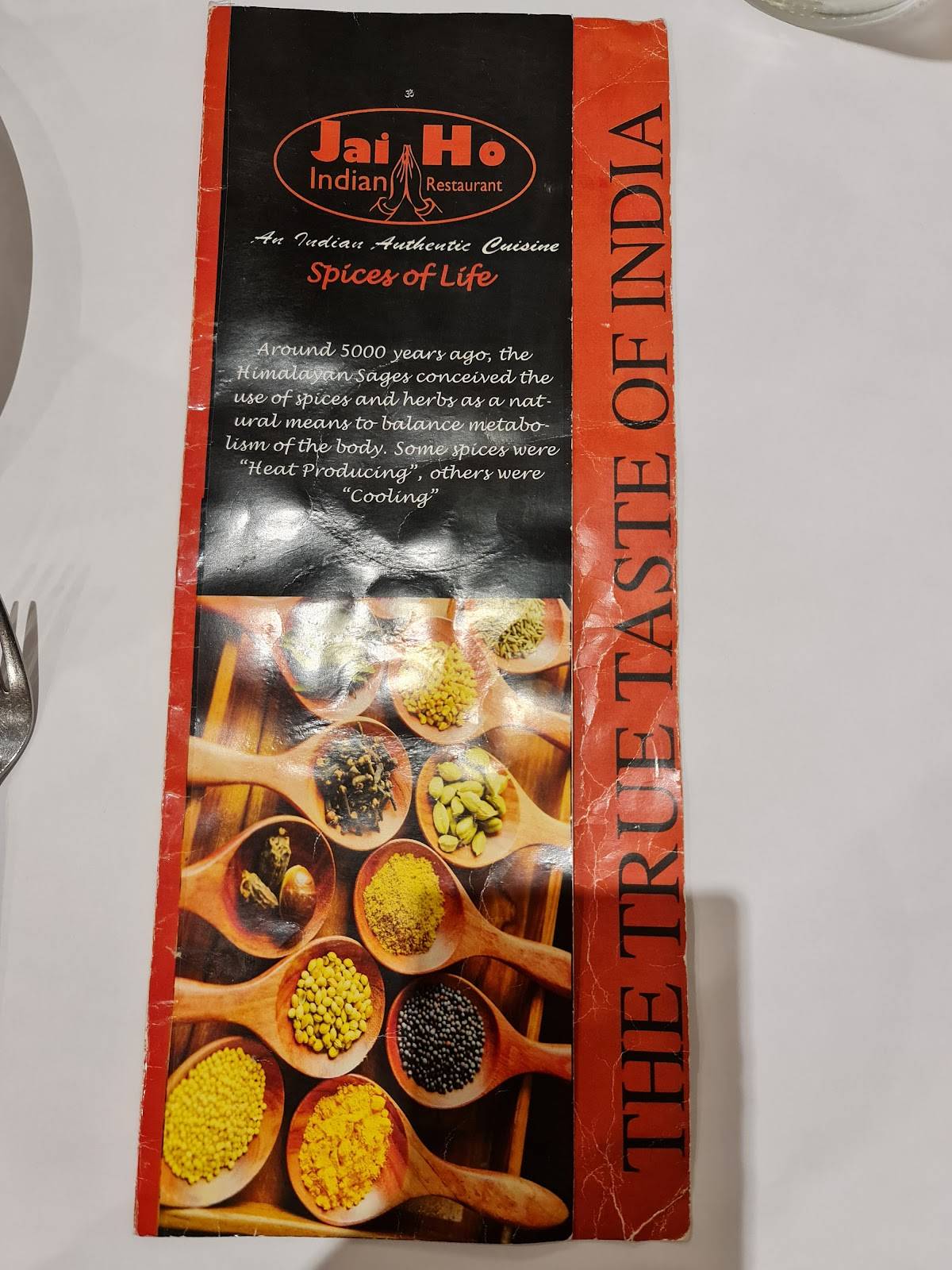 Menu at Jai Ho Indian Turramurra: Experience The Best Restaurants in ...