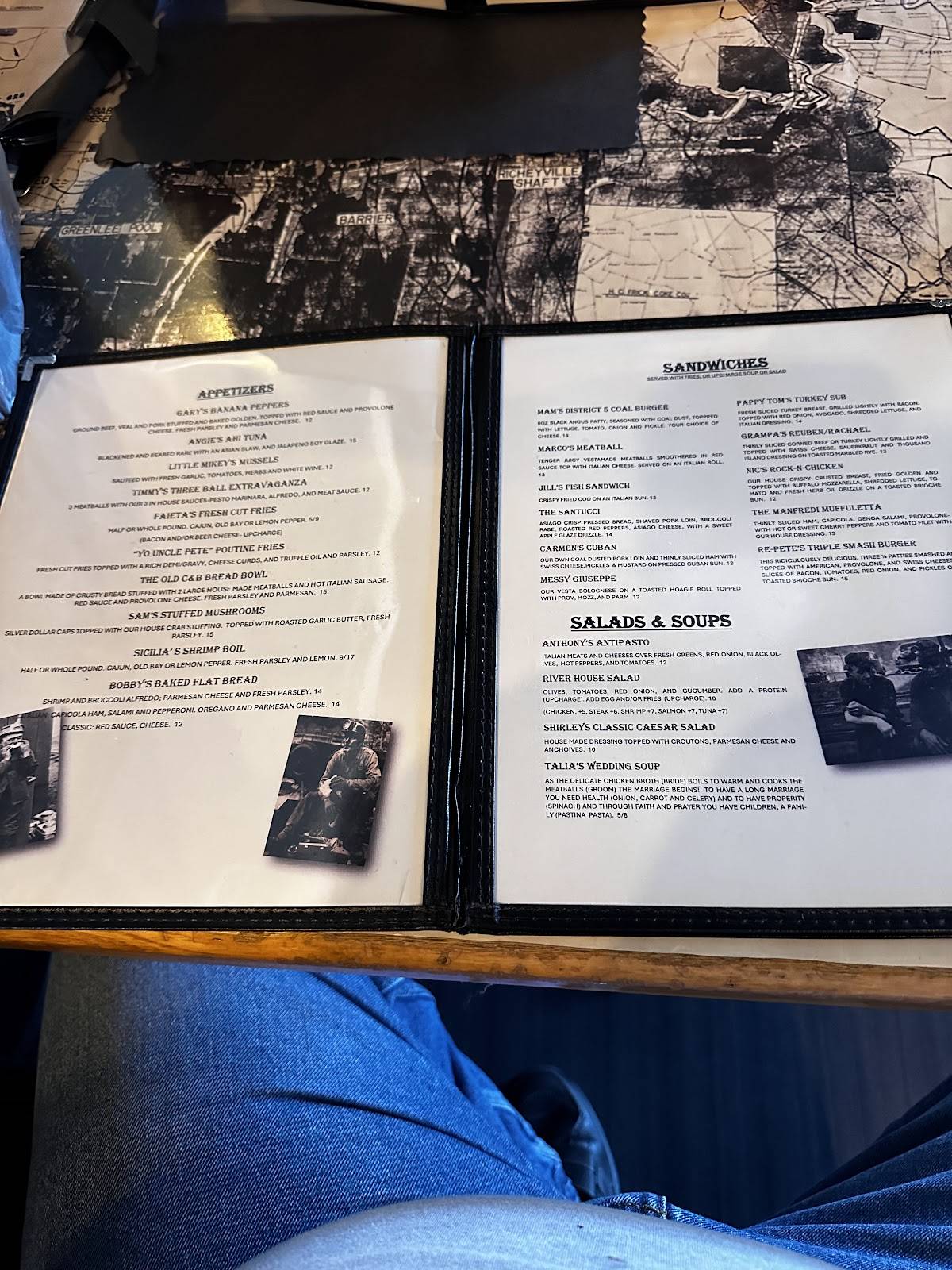 Menu at Vesta 88 River House & The Barge Patio Bar, Fredericktown