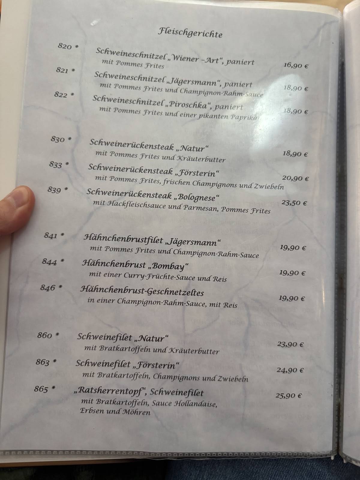 Speisekarte von Weinhaus & La Primavera pub & Bar, Norden