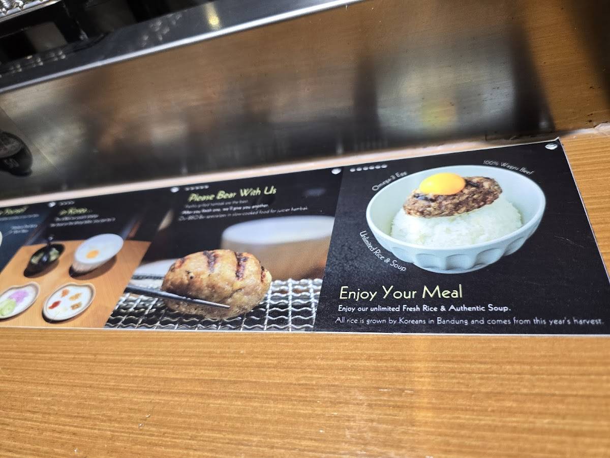 Menu at SURA Stylish BBQ Bar Lippo Mall Puri, West Jakarta