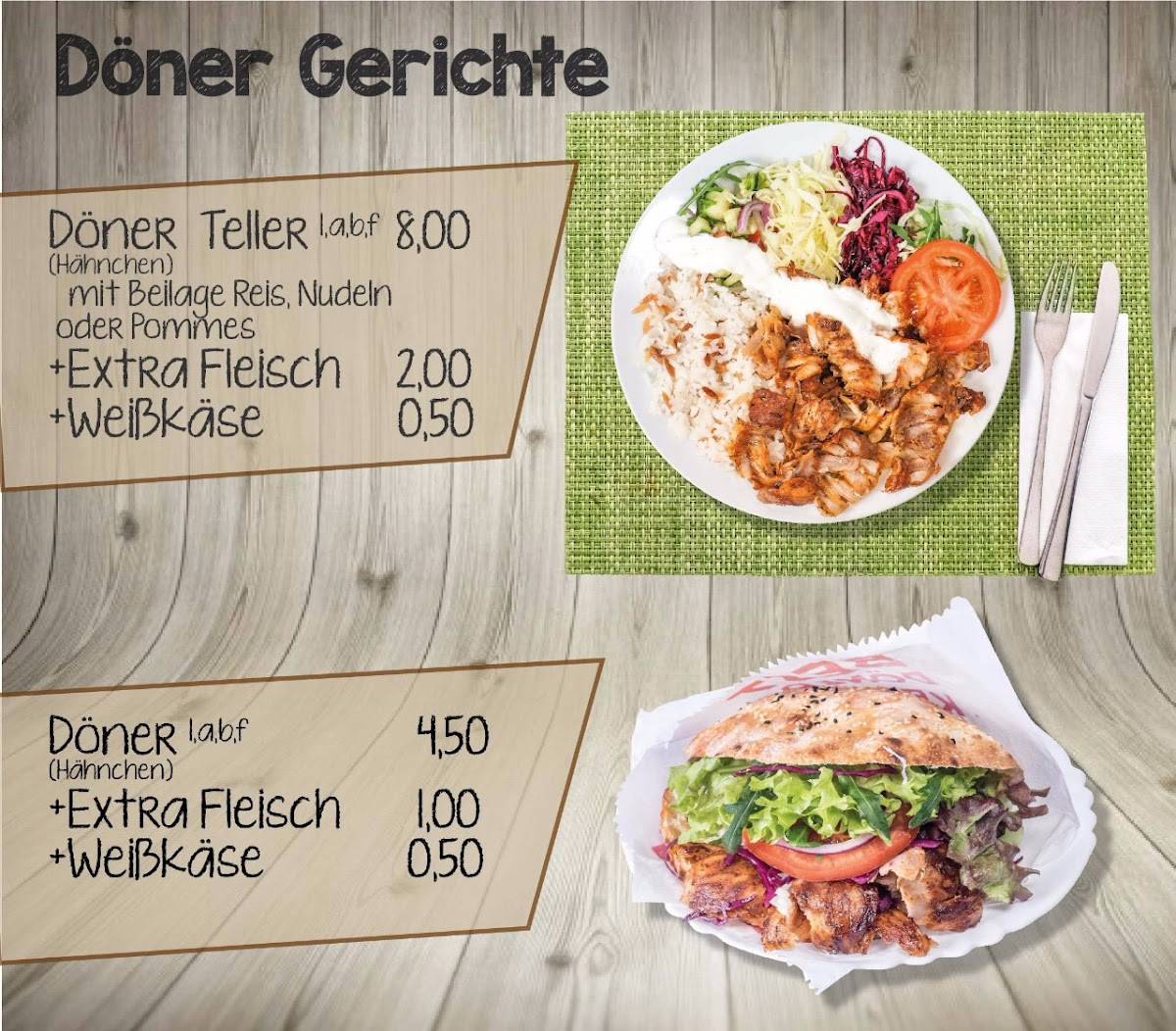 Menu at Restaurant Best Döner & Falafel, Munich