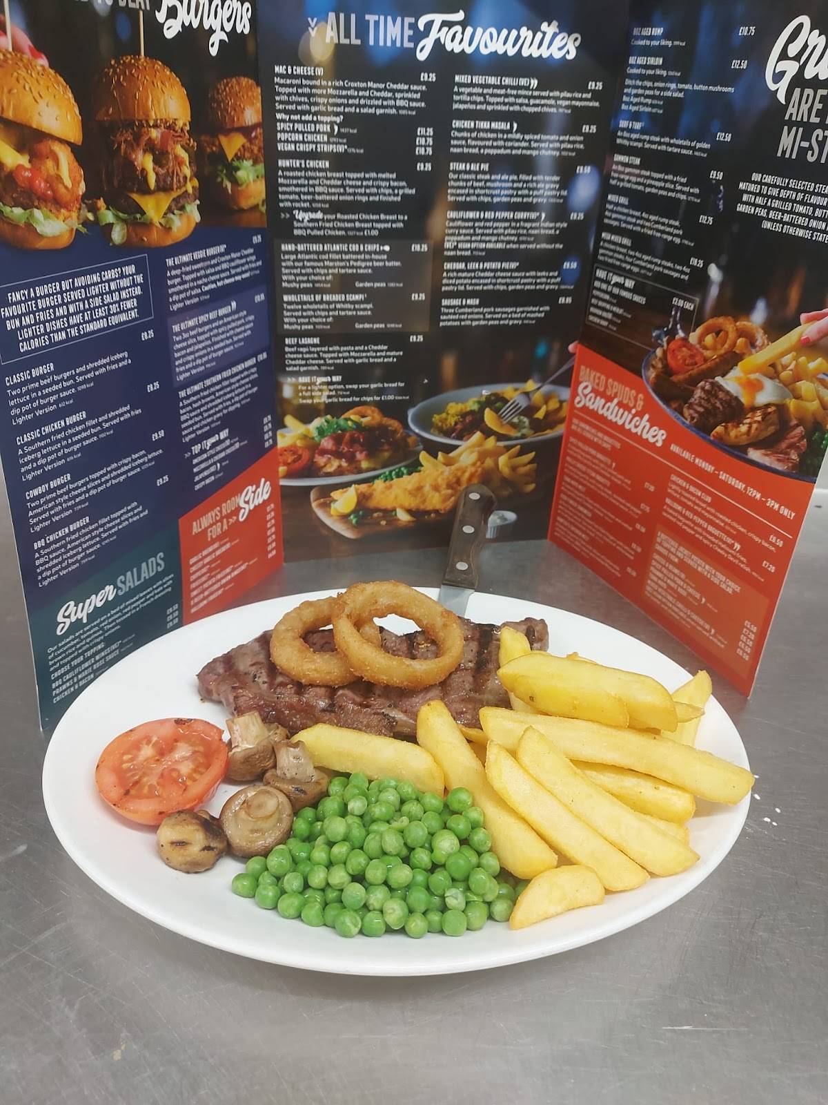 Menu at Ebdon Arms pub & bar, Weston-super-Mare, Lilac Way