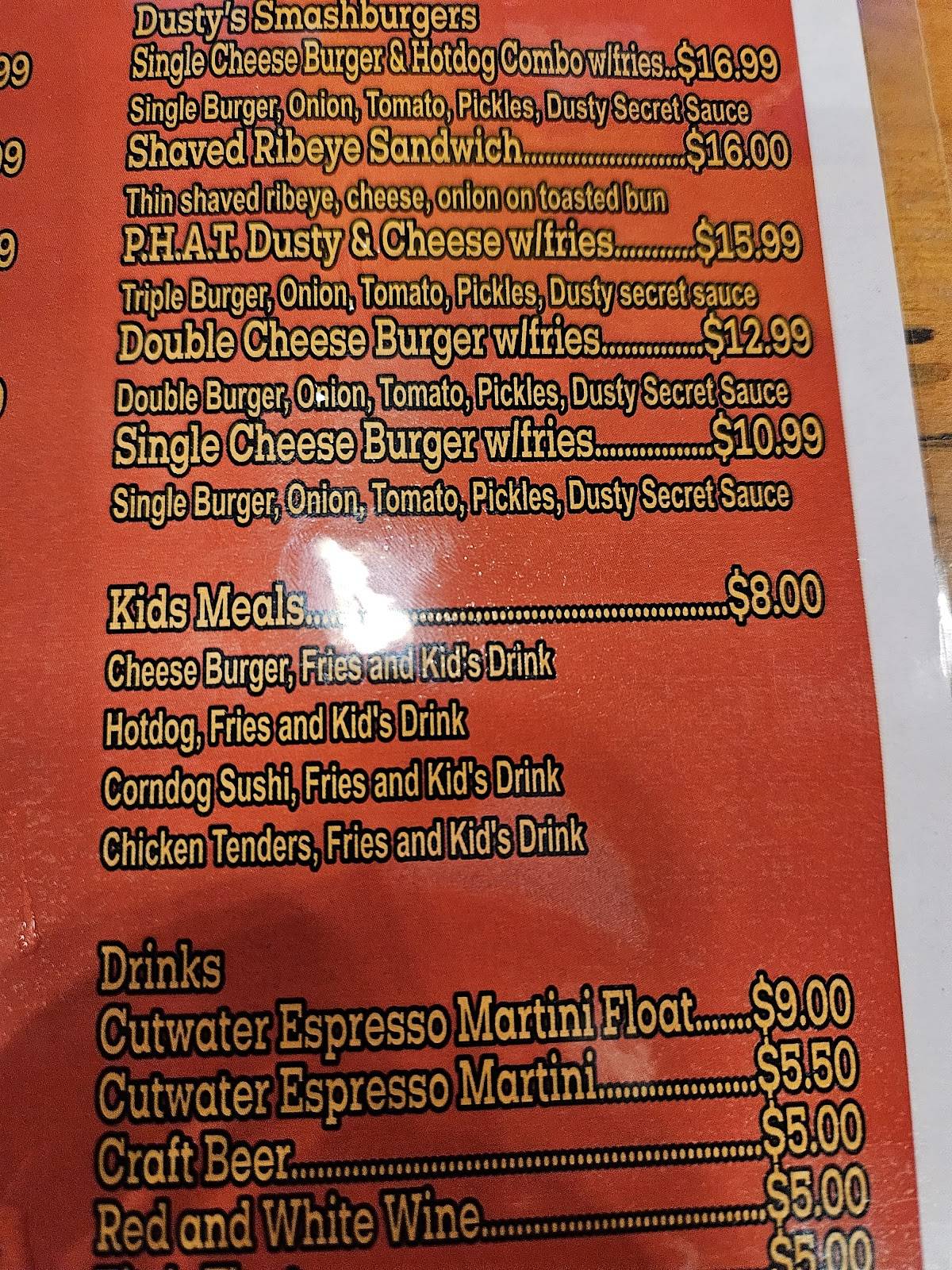 Menu at Who Dat's Southern Food Columbia restaurant, Columbia