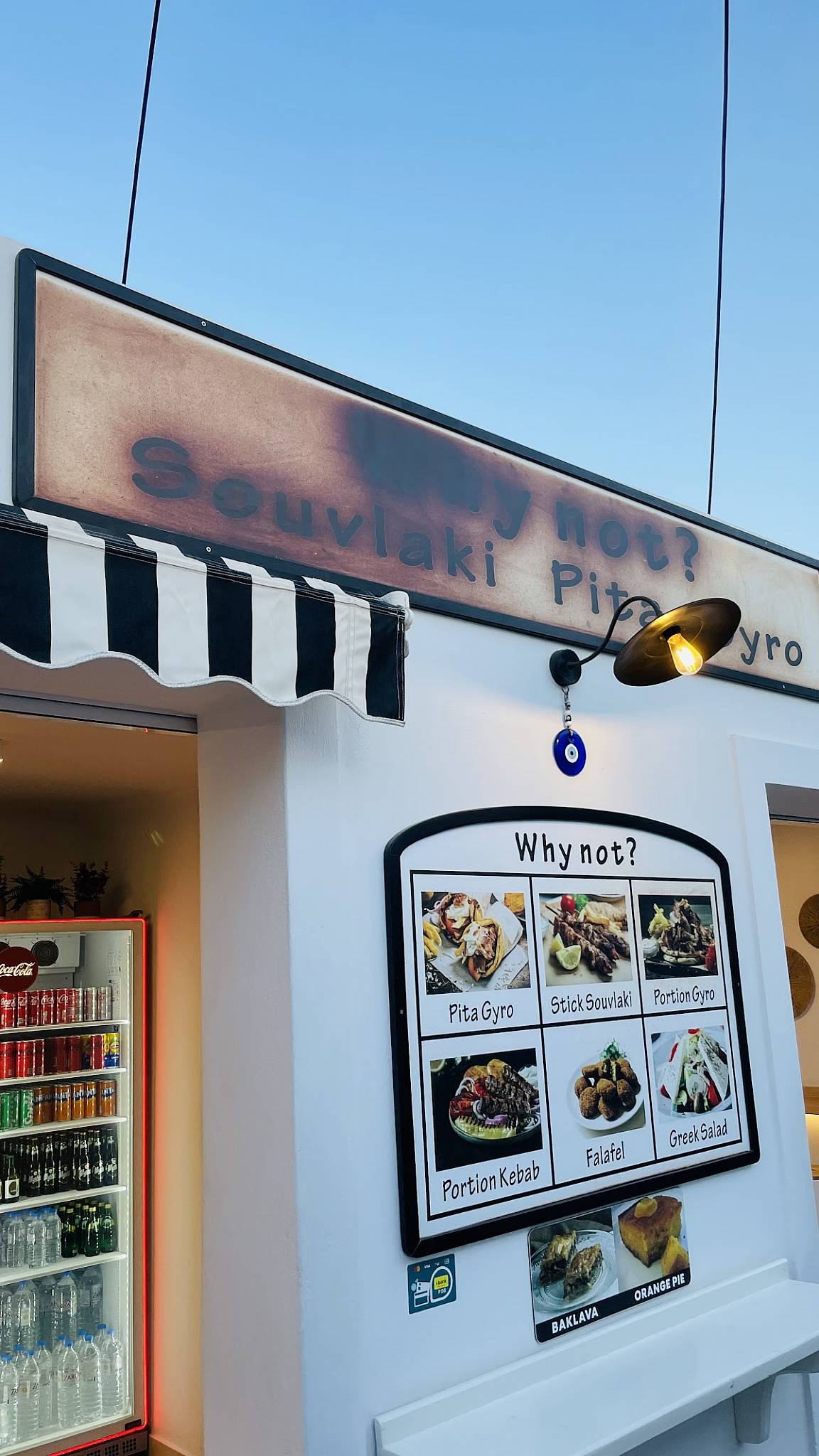 Menu at Why Not?, Thera