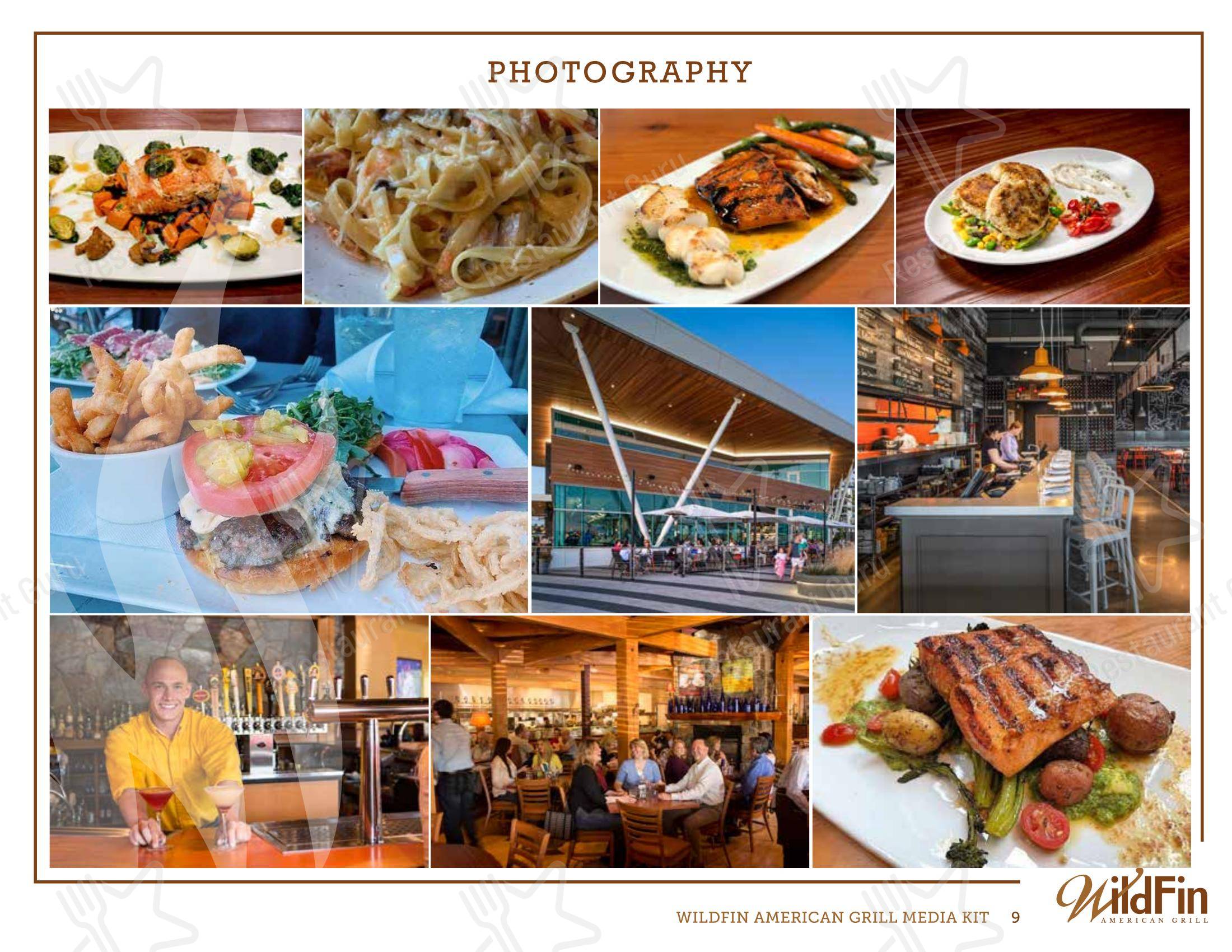 Menu at WildFin American Grill - Beaverton pub & bar, Beaverton