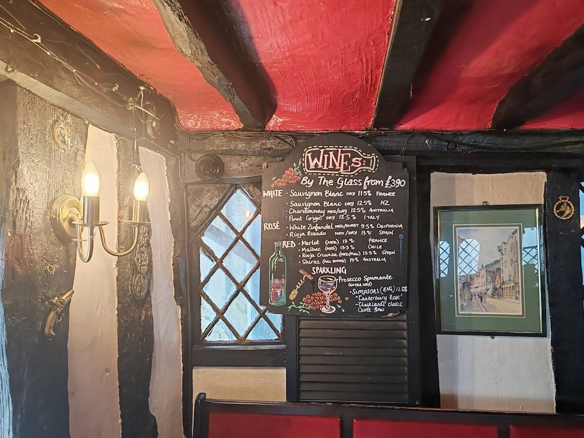 Menu at Ye Olde Pumphouse pub & bar, Hastings