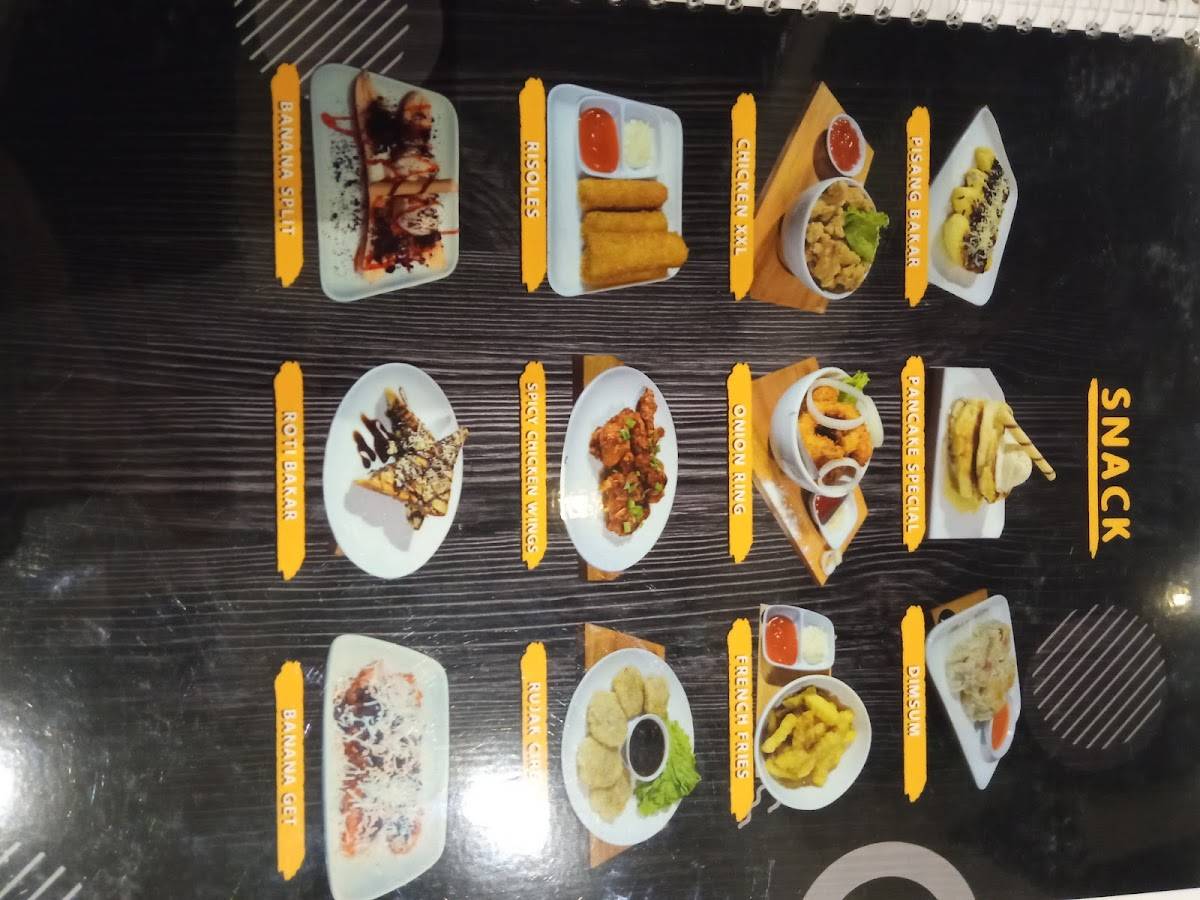Menu at ZAMA HOUSE cafe, Bogor
