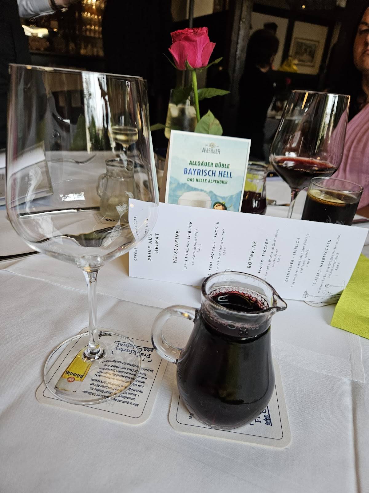 Speisekarte von Zum Mirko restaurant, Frankfurt am Main