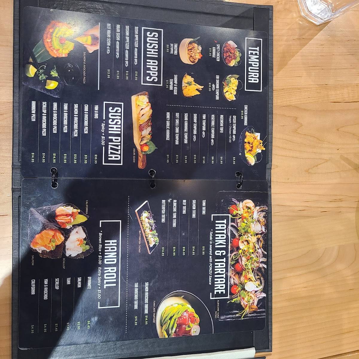 Menu at kibo Sushi house - Upper Canada Mall restaurant, Newmarket