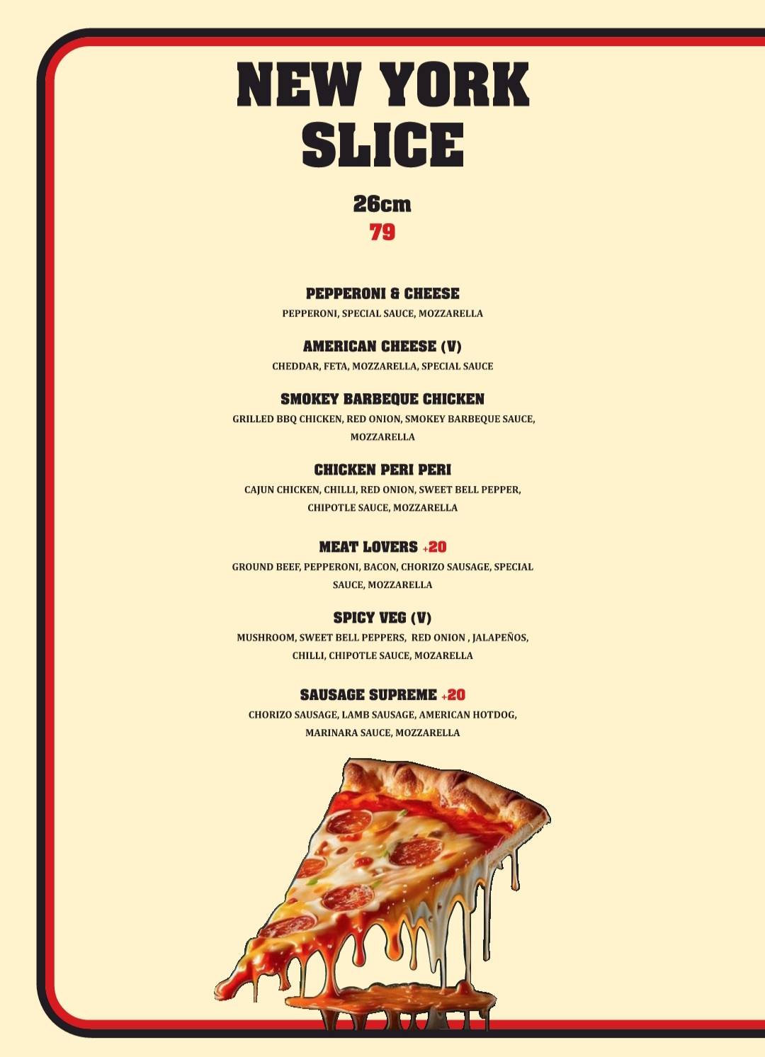 Menu at Texas American restaurant, Durban