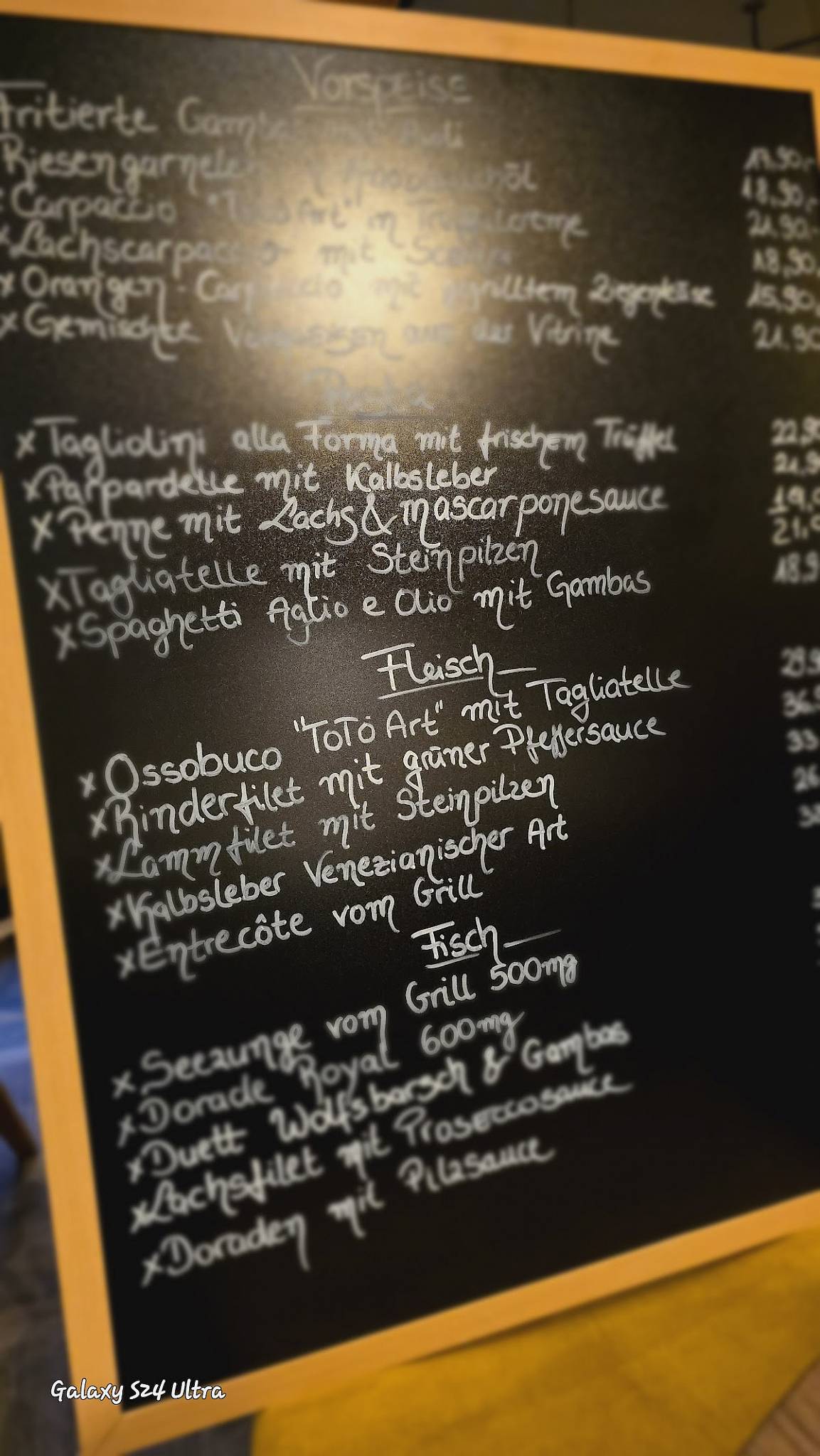 Speisekarte von Totó Restaurant, Oberhausen