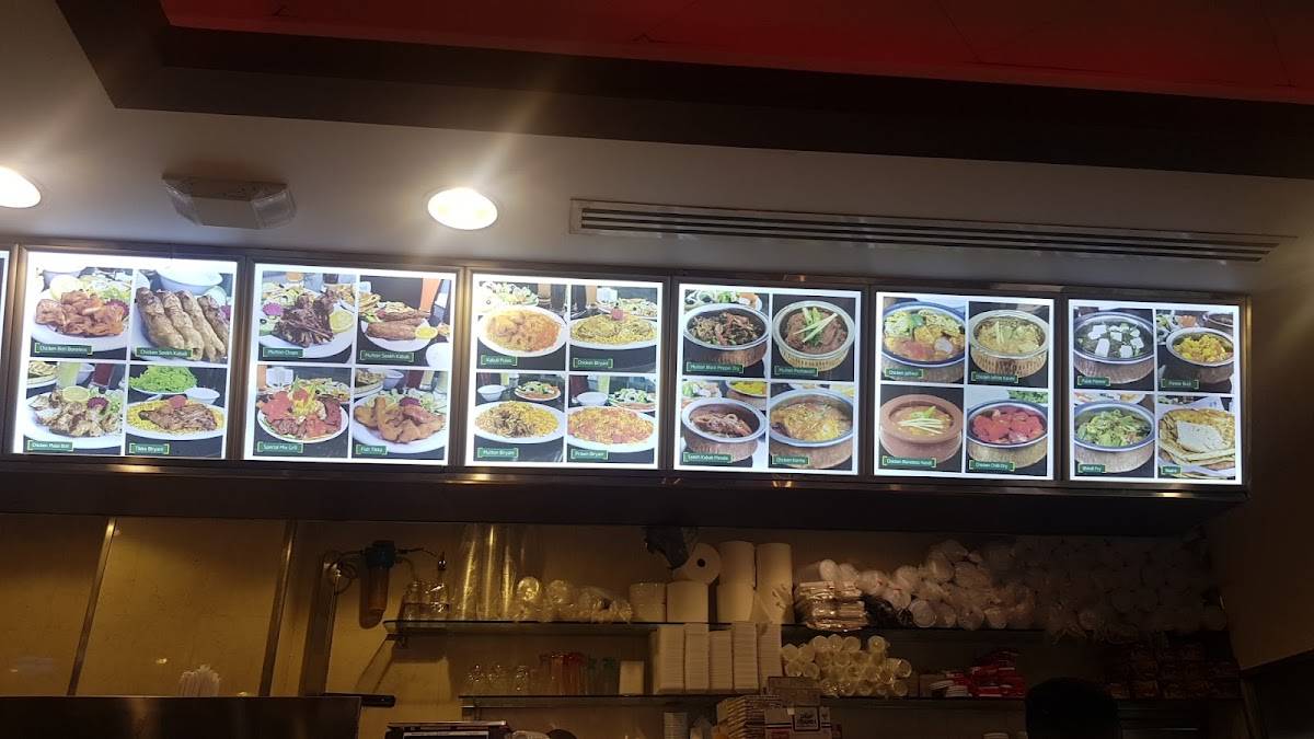 Menu at Sarhad Darbar Restaurant, UAE, Sapphire Mall