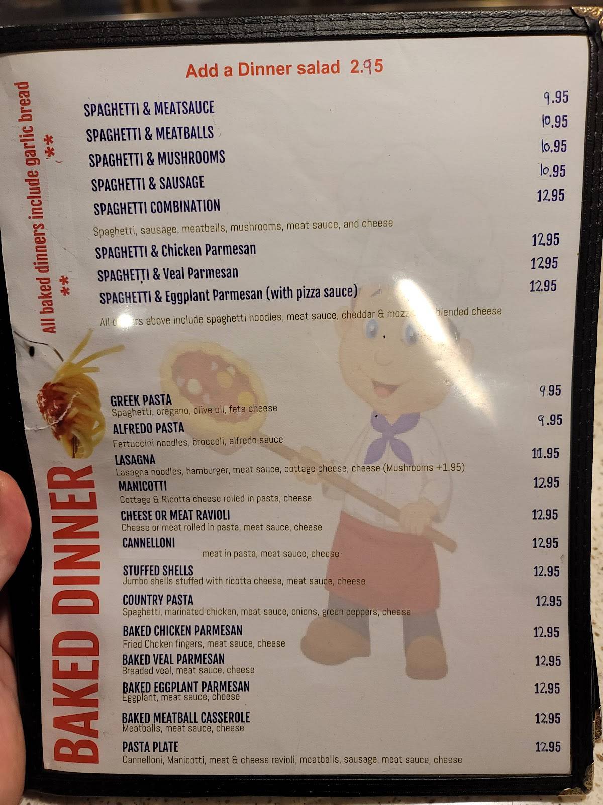 Menu at 2 Boys Pizza & Grill restaurant, Augusta