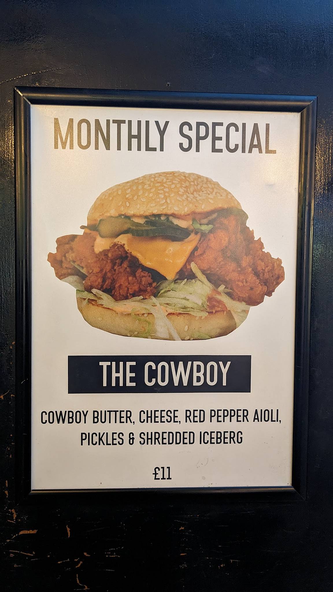 Menu at 20ft Fried Chicken - Restaurant, London