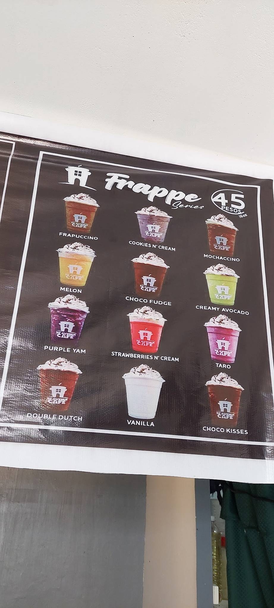 Menu at 28th Avenue Cafe - Legazpi Albay Branch, Legazpi City