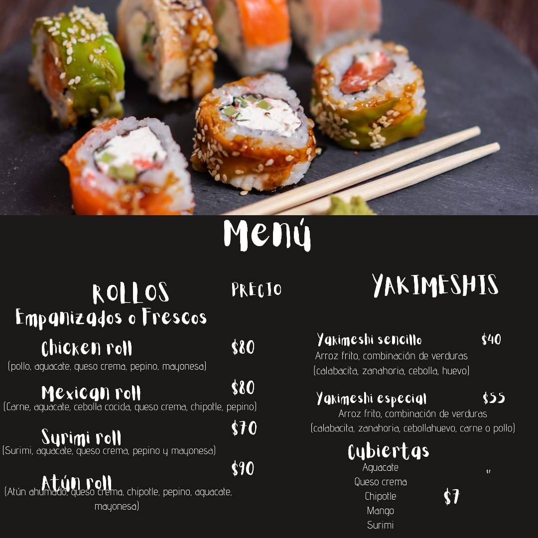 Carta del restaurante AKAI SUSHI Salinas Victoria, Apodaca