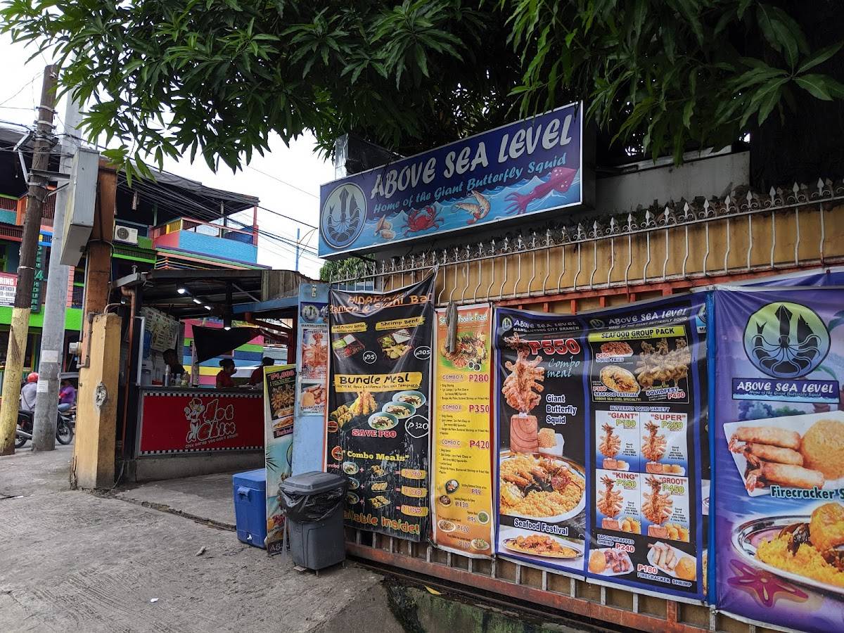 Menu at Above Sea Level Barangka Drive, Mandaluyong, 462 Barangka Dr.