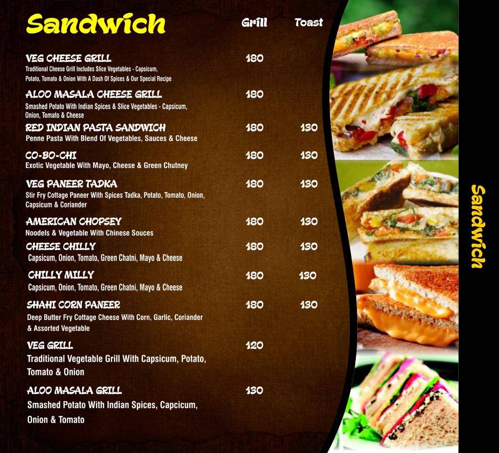 Menu at Akkad Bakkad Bombay Boo - Restaurant - Cafe, Vapi, Vapi
