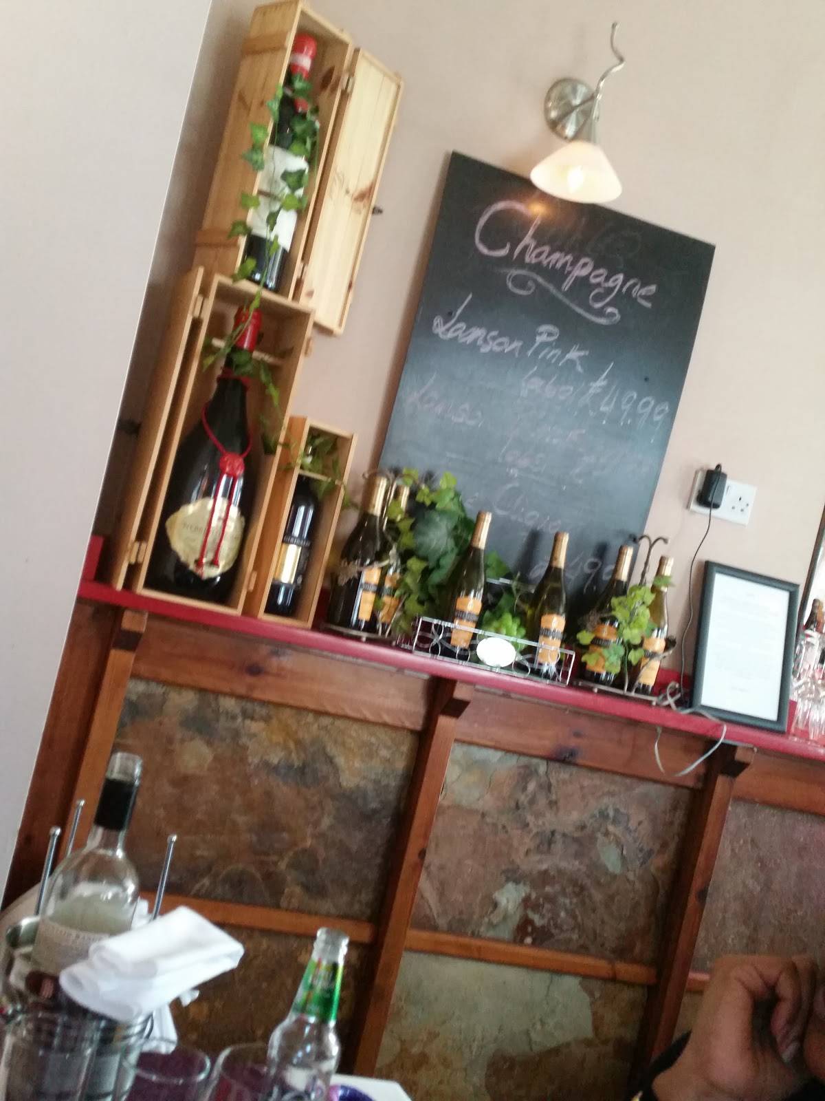 Menu at Coco's Restaurant, Altrincham