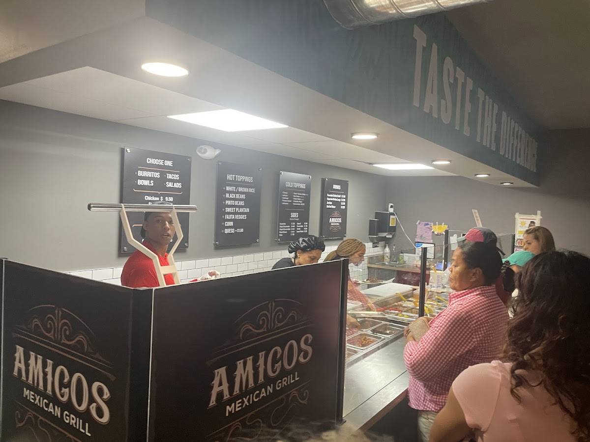 Menu at Amigos Mexican Grill restaurant, Allentown