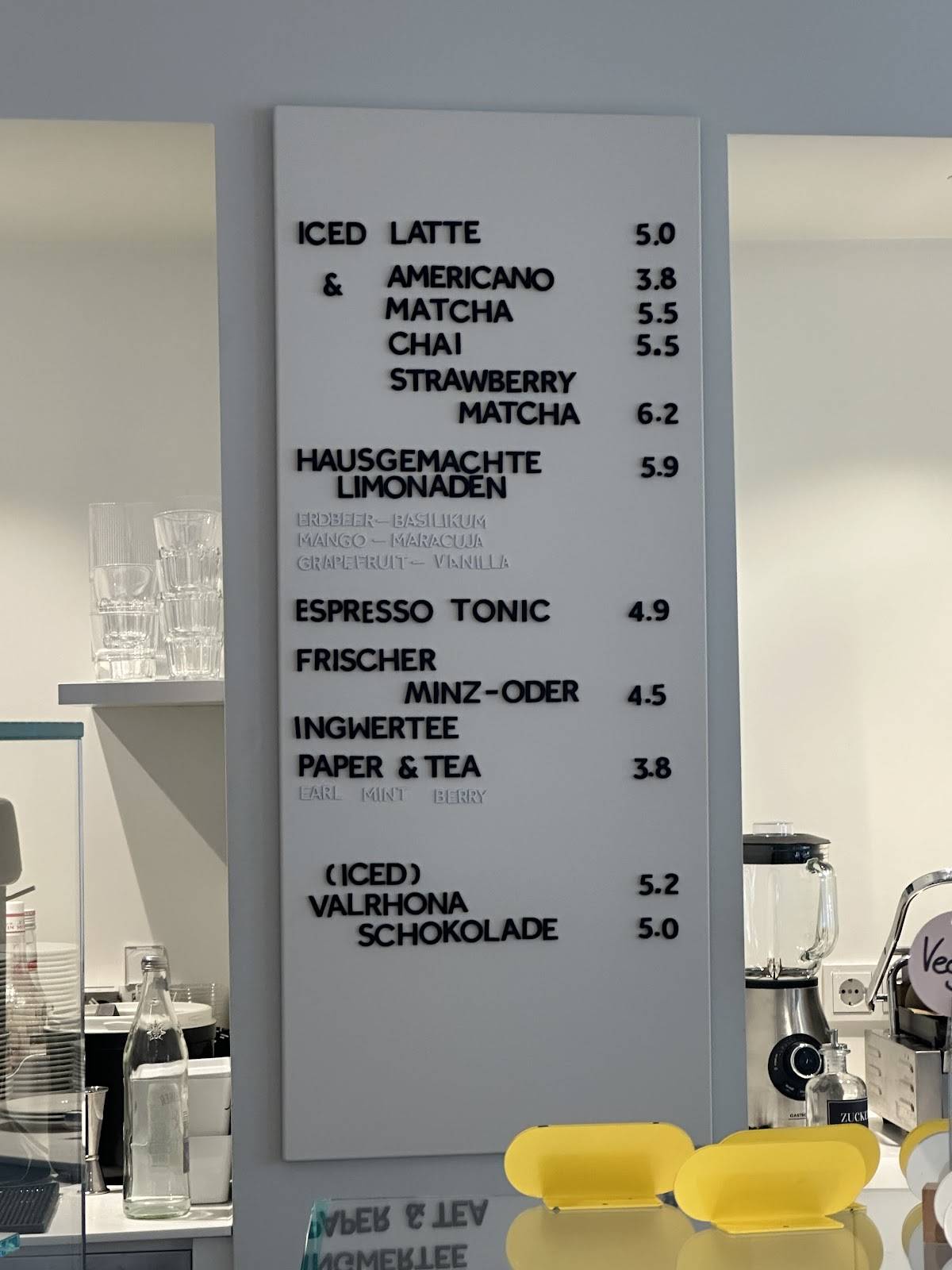 Speisekarte von Anima Café & Tagesbar, Bielefeld