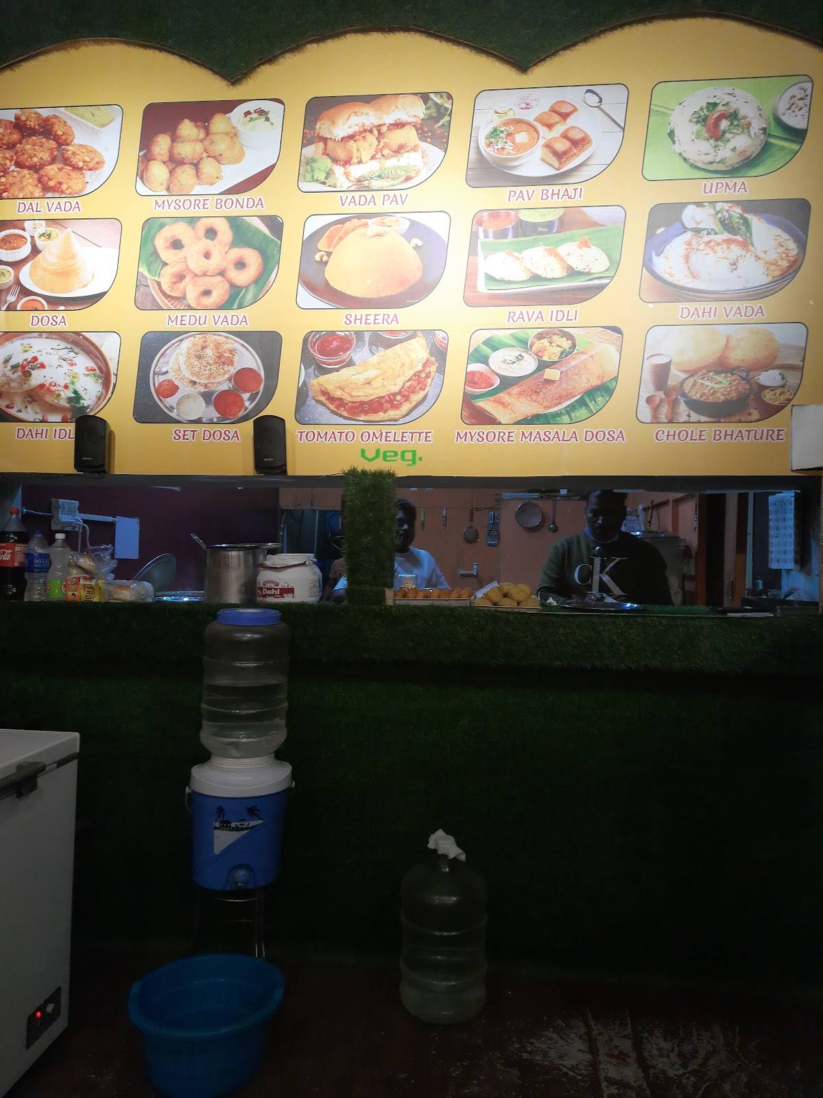 Menu at Anna Dosa Point, Delhi