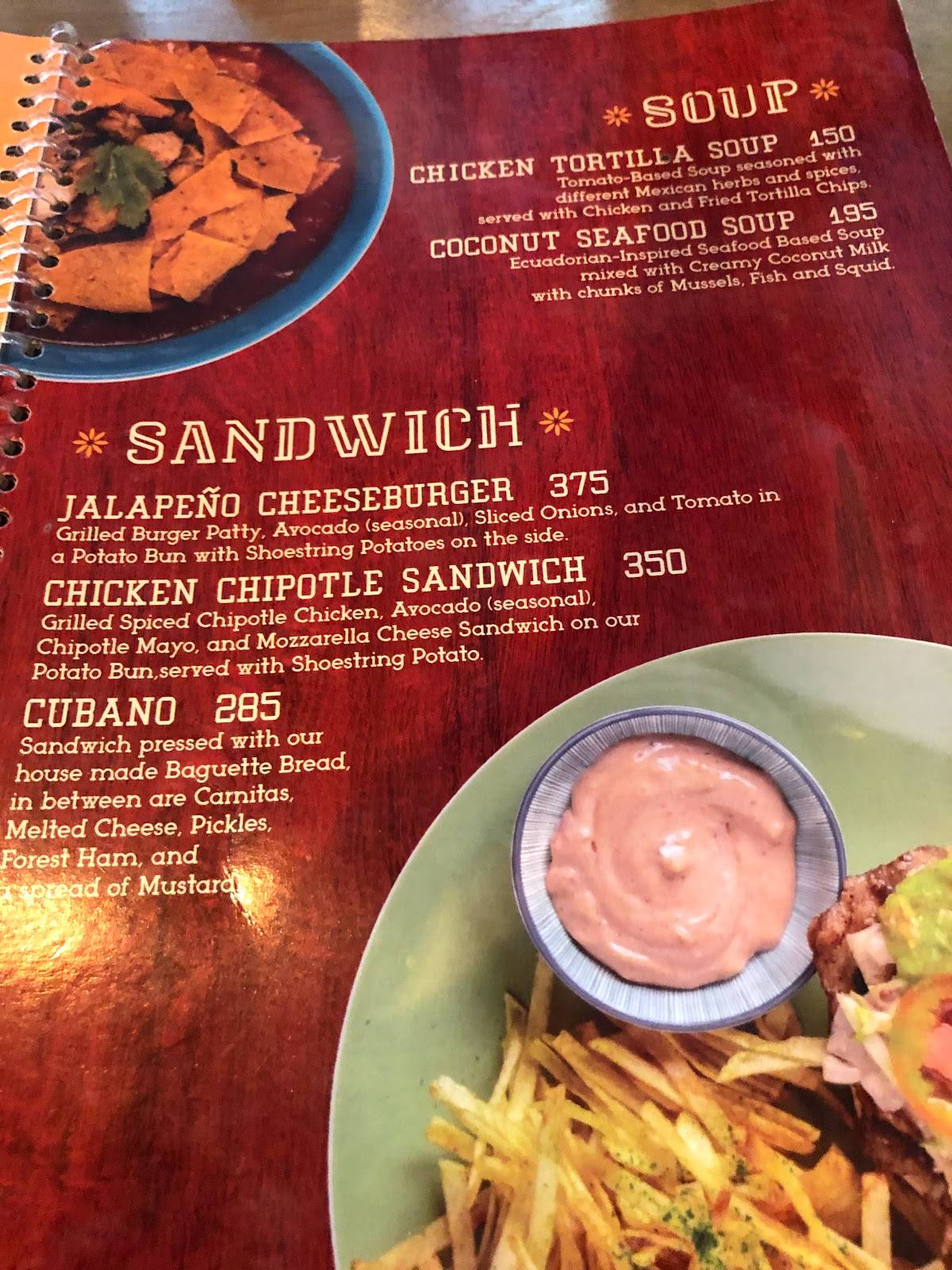 Menu at Antro Kitchen & Tap restaurant, Santa Rosa, Ayala Malls Solenad ...
