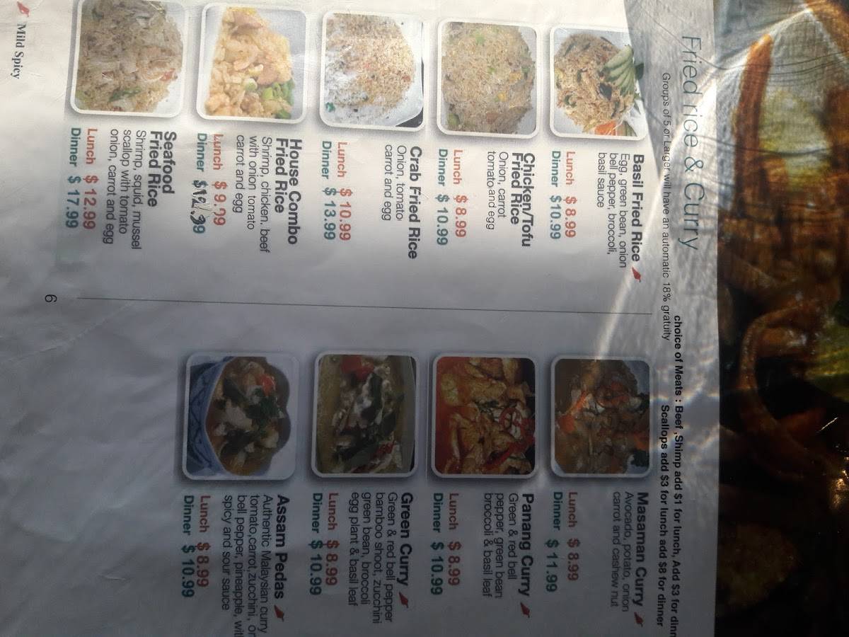 Menu at Apple House restaurant, Decatur