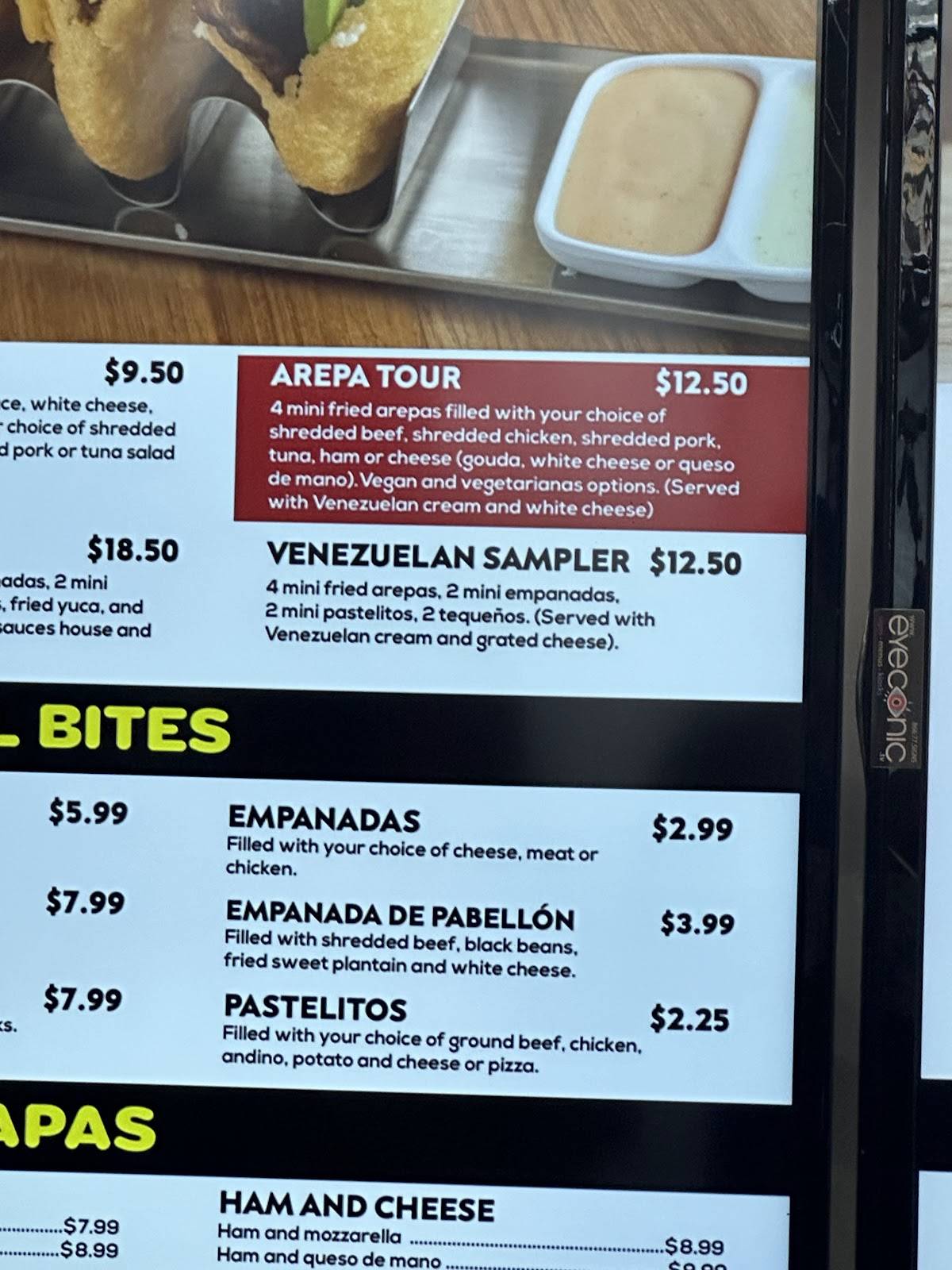 Carta del restaurante Arepa Grill Doraville, Doraville