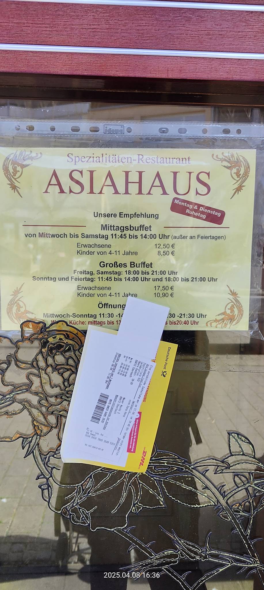 Speisekarte von Asia Haus Restaurant, Eberbach