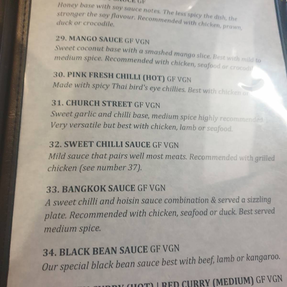 Menu at Asian Central Gawler restaurant, Gawler